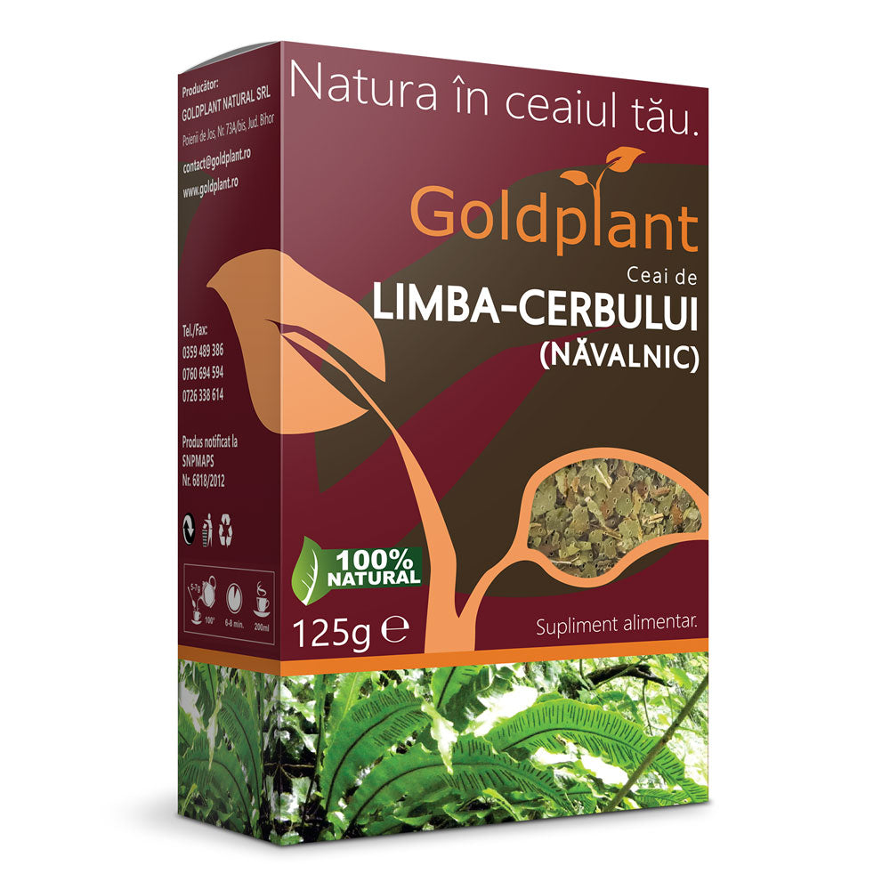 Limba Cerbului – Ceai natural 125g – Goldplant
