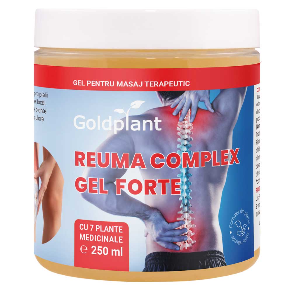 Reuma Complex Gel FORTE – Gel 250ml cu extracte concentrate din plante ...